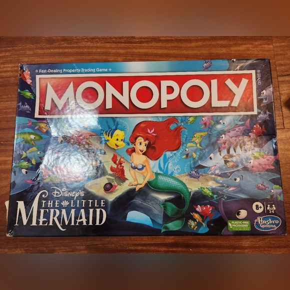 Games | Monopoly Disney Little Mermaid Board Game | Poshmark